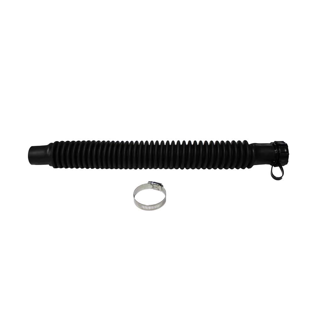 Drain Hose w/ Cap and Clamp - V20 Vac - Hawk Enterprises