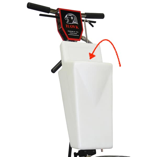 HAWK Brute Severe Duty 17" Pro Floor Machine - Hawk Enterprises