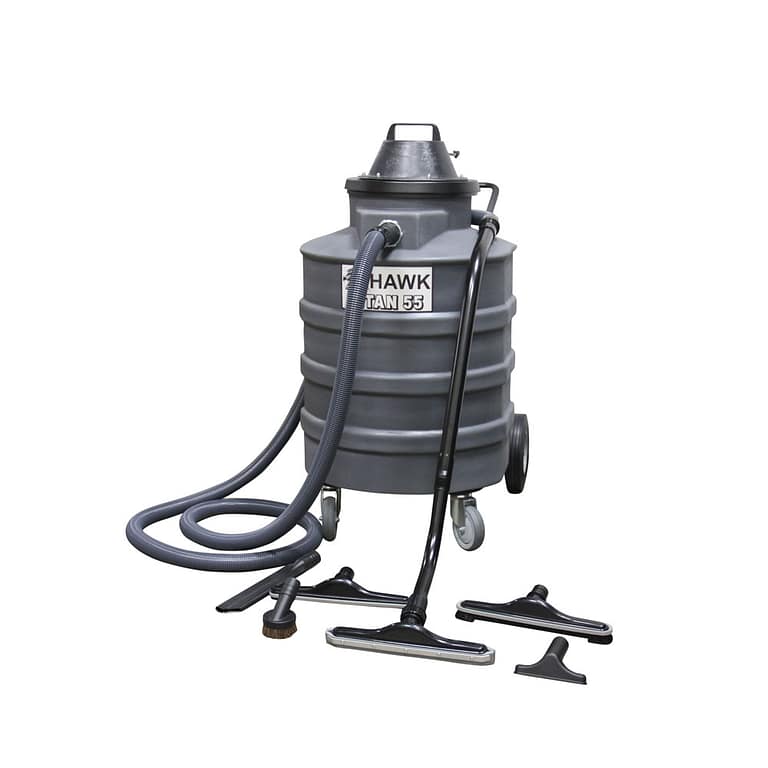 HAWK V55-V 55 Gallon Wet/Dry Commercial Tank Vacuums - Hawk Enterprises