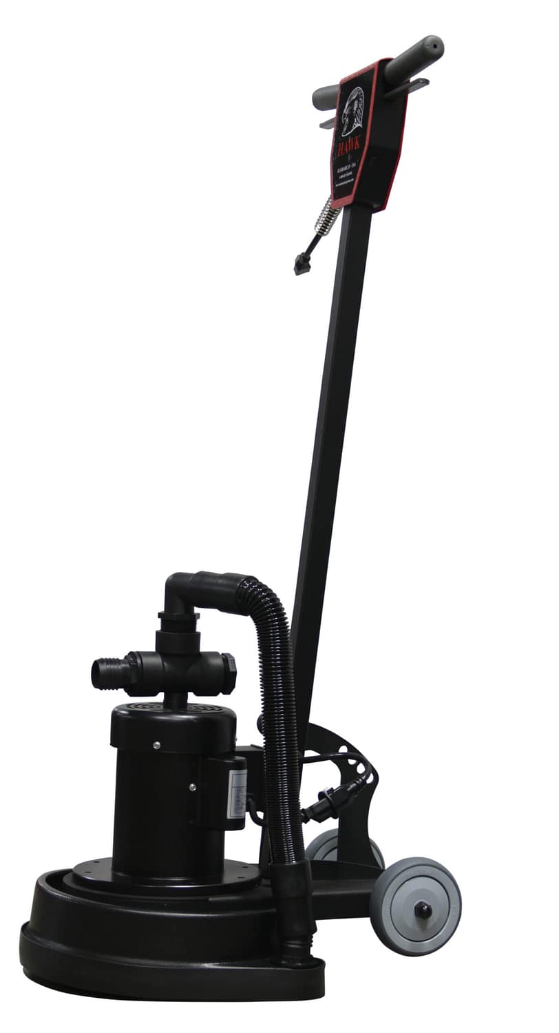 Hawk Mighty Floor Machine - 48 Inch Handle - 13 Inch - Hawk Enterprises